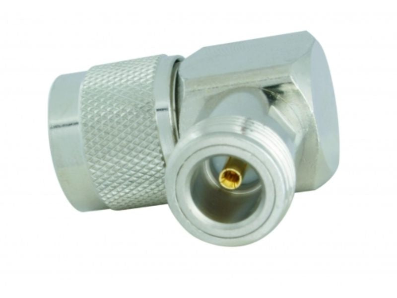SSB haakse verloop connector: N-Female/N-Male | Deltron