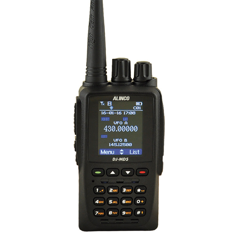 Alinco DJ-MD5XEG Versatile professional DMR UHF/VHF portable radio ...