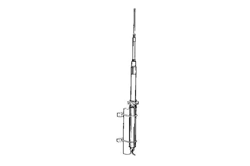 Solarcon Antron A99: Basis 27MC antenne met 2000 Watt PEP | Deltron
