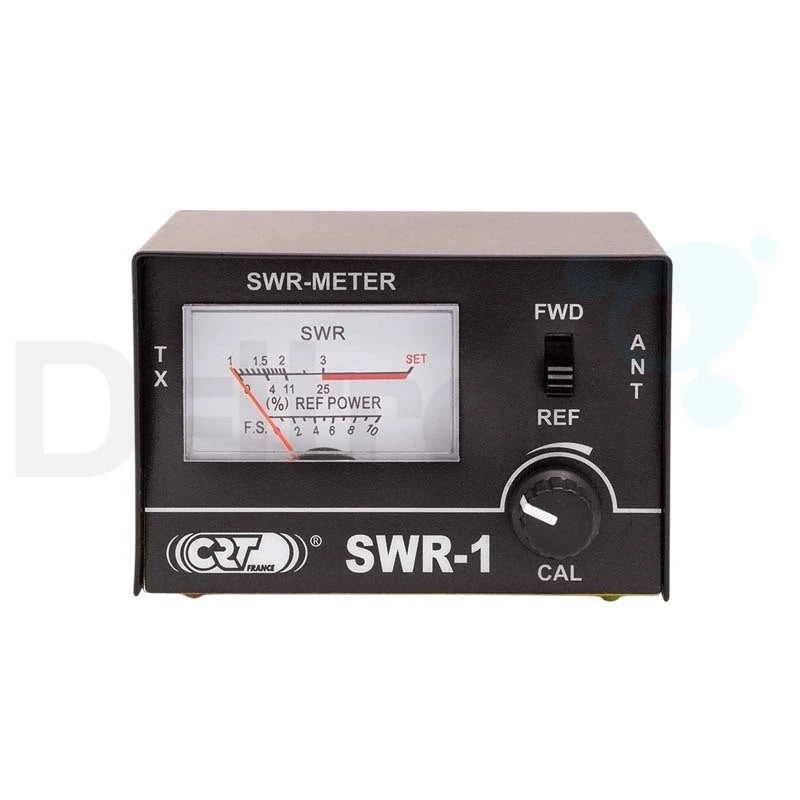 CRT-1: SWR meter | 100 Watts | 26 - 30MHz | Deltron