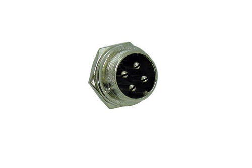 Chassis connector for 4-Pin microphone Connector | Deltron