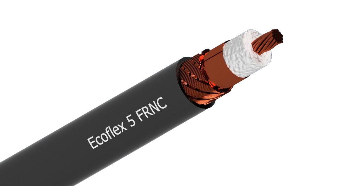 SSB Ecoflex 5 FRNC: Flame Retardant Non Corrosive Coaxial Cables | Deltron