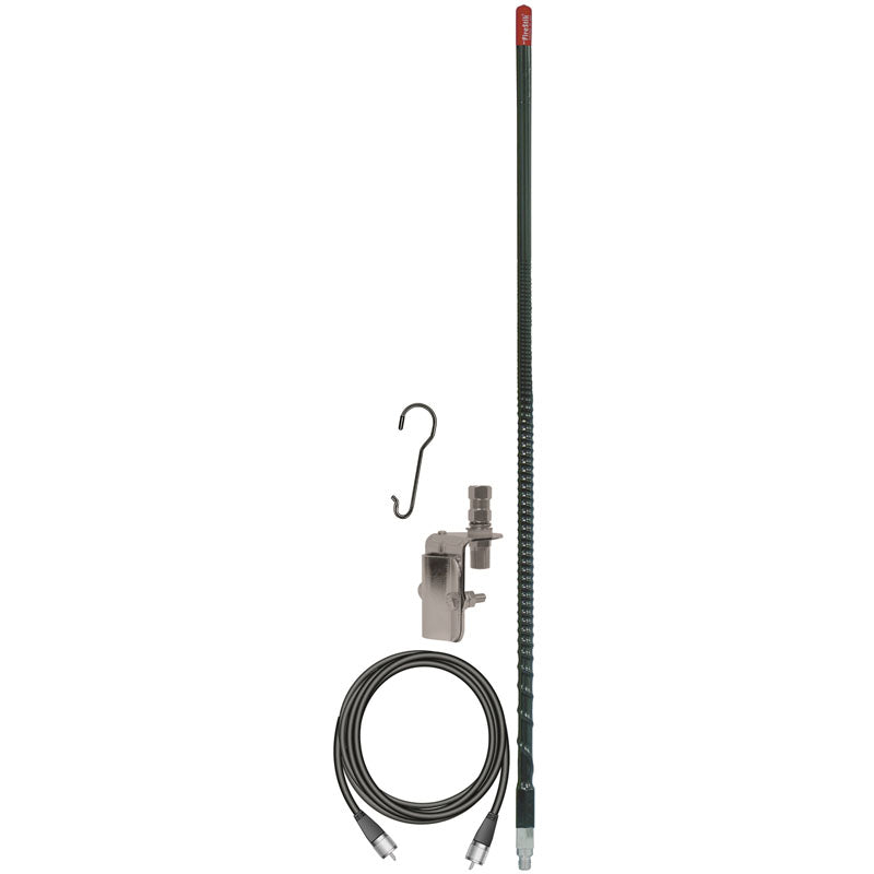 Firestik KW3-SMK 5/8 mobile 27MC antenna fiberglass | Deltron
