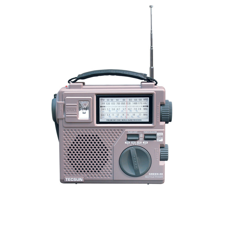 Tecsun GR-88P Emergency Radio with Hand Generator and many Functions ...
