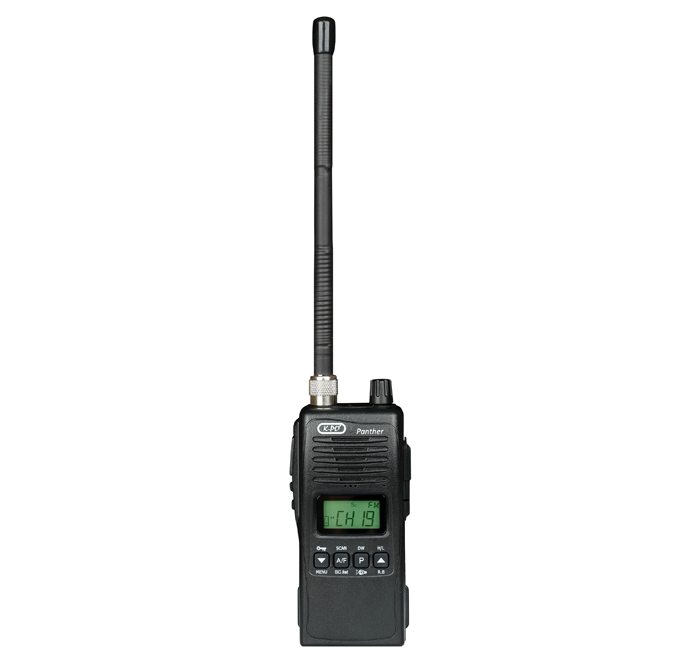 K-PO Panther 27MC portofoon – Robuuste portable 27MHz CB-radio – Deltron