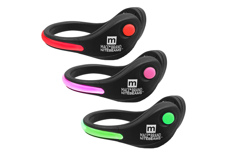 Mace LED Shoe Clips available in 3 colors | Deltron