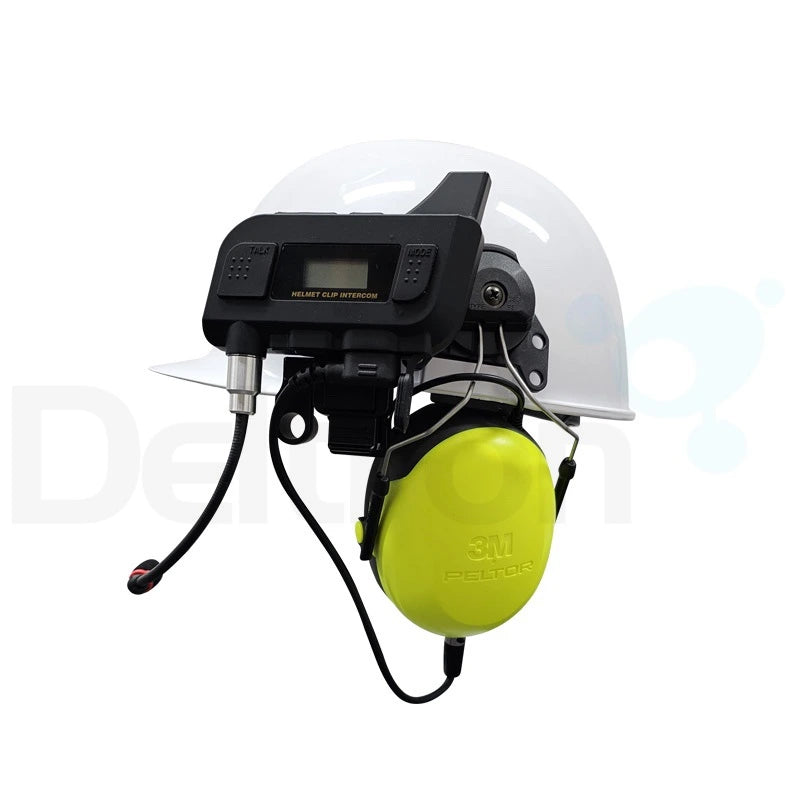 Maytel Peltor Helm Intercom set – Compatibel met Peltor FLX2 | Deltron
