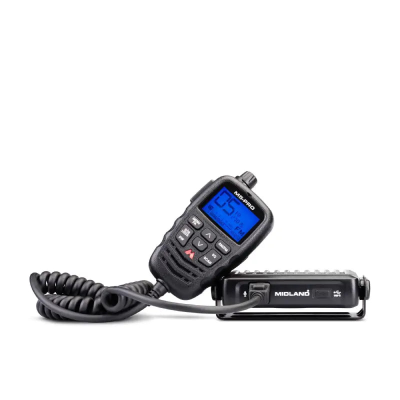 Midland M5 Pro mobile 27MC transceiver – compact CB radio | Deltron