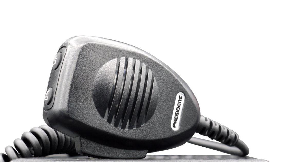 President Thomas mike original 27MHz handheld microphone RJ-45 | Deltron