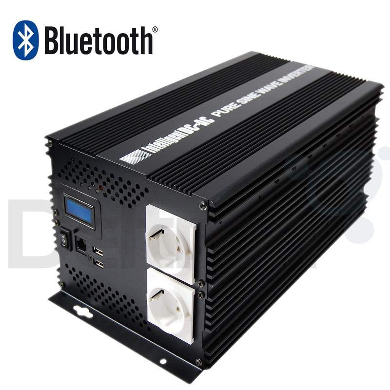 Inverter Pure Sinus Bluetooth USB 12V-230V | 4000Watt Peak | Deltron