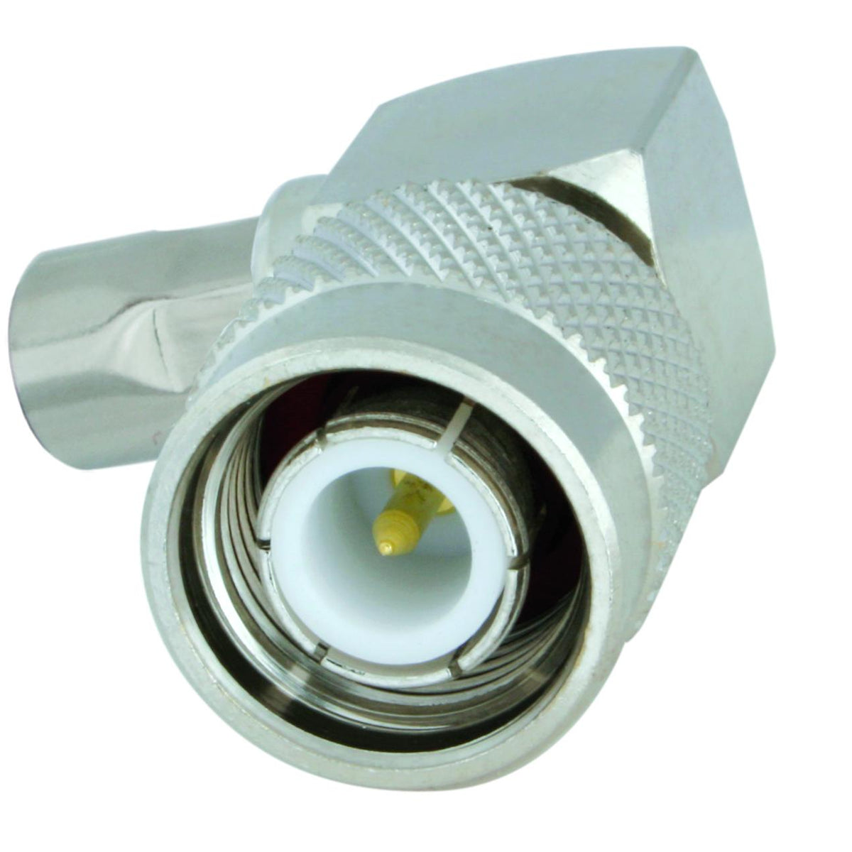 SSB TNC-Male Haakse Connector voor Aircell 5 en RG58 Coax | Deltron