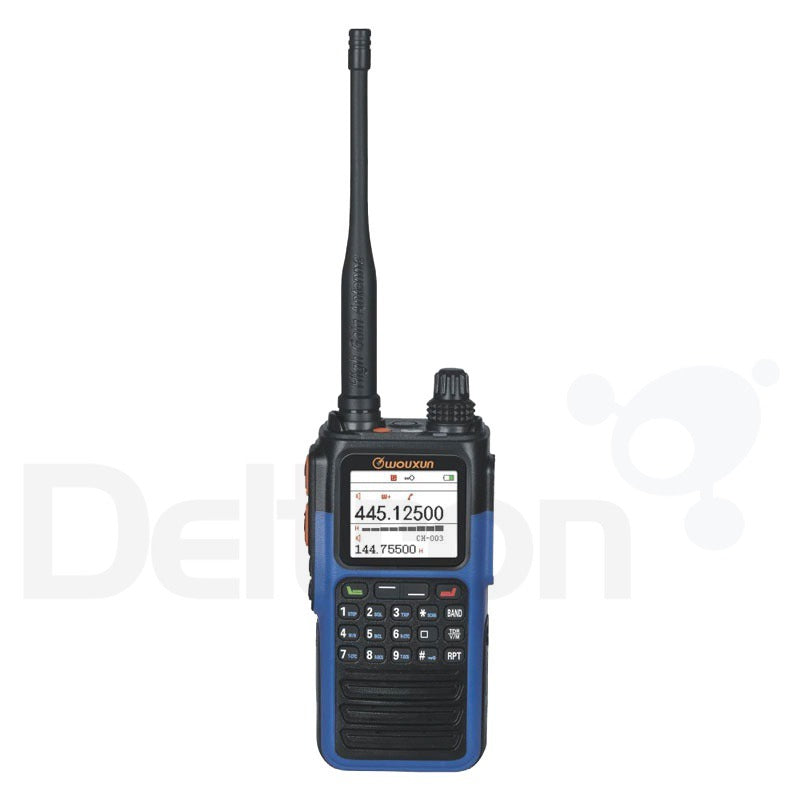 Wouxun KG-Q332 Tri-band UHF/VHF handheld radio | Deltron