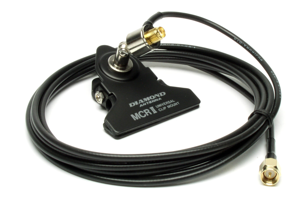 Diamond MCR-II SMA: Clip-mount met 2,5m kabel en SMA-connector – Deltron