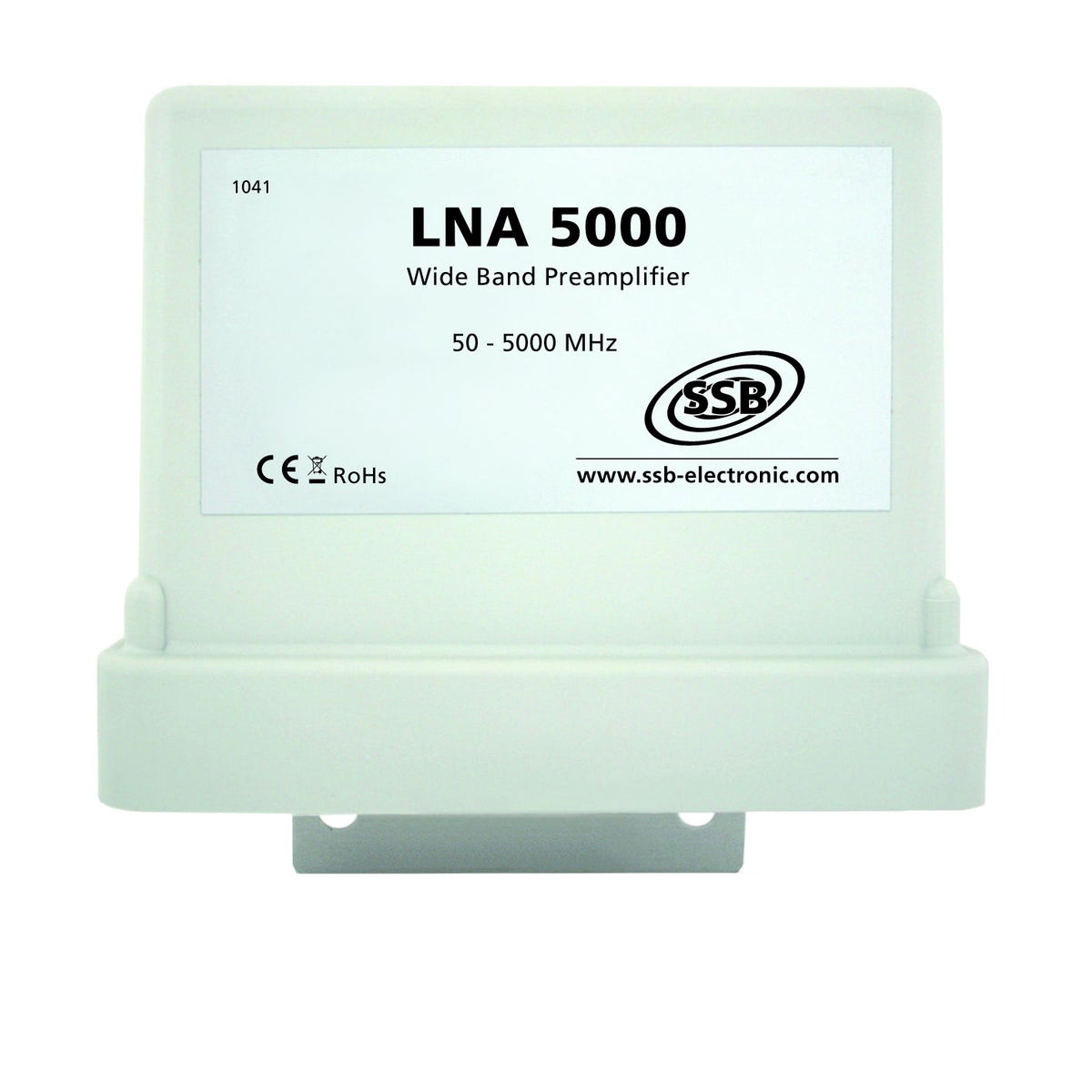 SSB LNA-5000 breedband voorversterker 5GHz met microstrip N-mount – Deltron